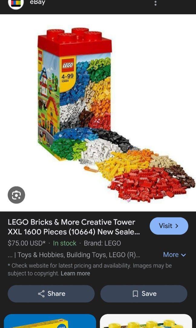 LEGO Classic Creative Set, Hobbies & Toys, Toys & Games on Carousell