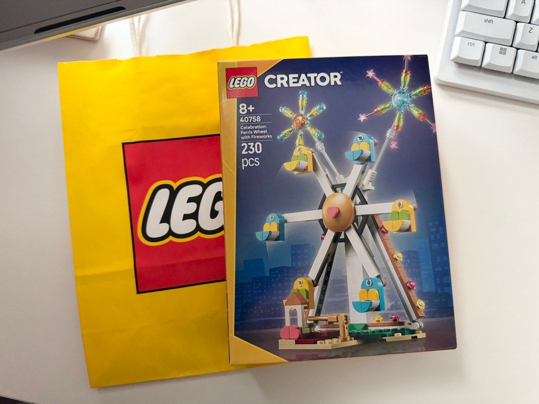 LEGO Creator Ferris Wheel with Fireworks 40758, Hobbies & Toys, Toys ...