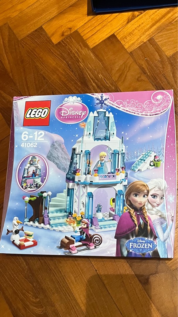 LEGO Disney Princess Frozen Elsa's Sparkling Ice Castle 41062, Hobbies ...