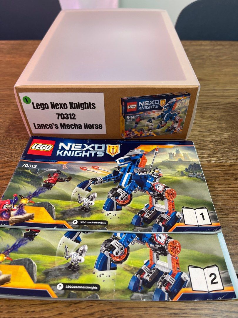 Lego Nexo Knights 70312 Lance's Mecha Horse, Hobbies & Toys, Toys ...