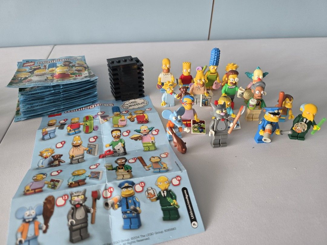 Lego Simpsons Series 1 & 2 Minifigures, Hobbies & Toys, Toys & Games on ...