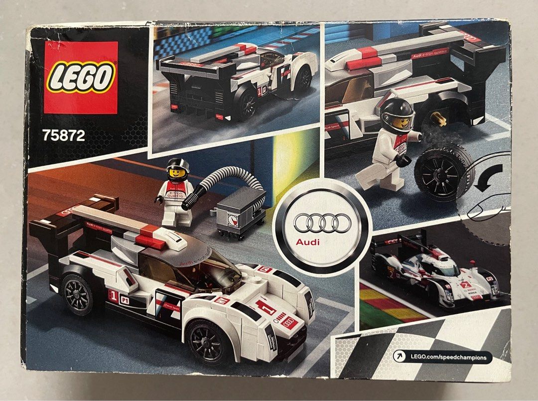 Lego Speed Champions 75872 Audi R18 E-tron Quattro, Hobbies & Toys ...