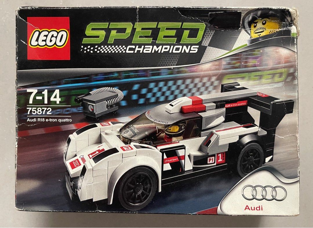 Lego Speed Champions 75872 Audi R18 E-tron Quattro, Hobbies & Toys ...