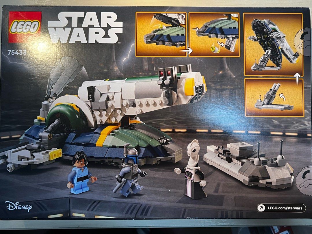 LEGO Star Wars 75343 Jango Fett's Starship, Hobbies & Toys, Toys ...