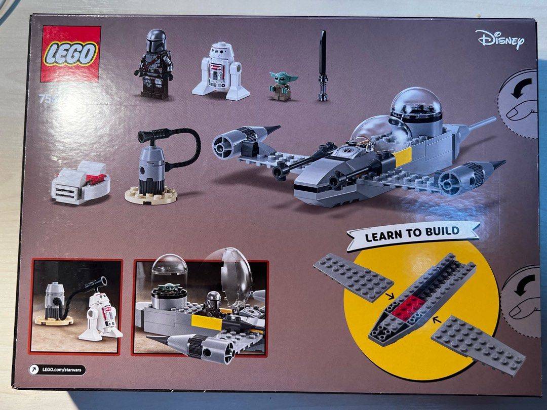 LEGO Star Wars Mando's N-1 Starfighter 75325, Hobbies & Toys, Toys ...