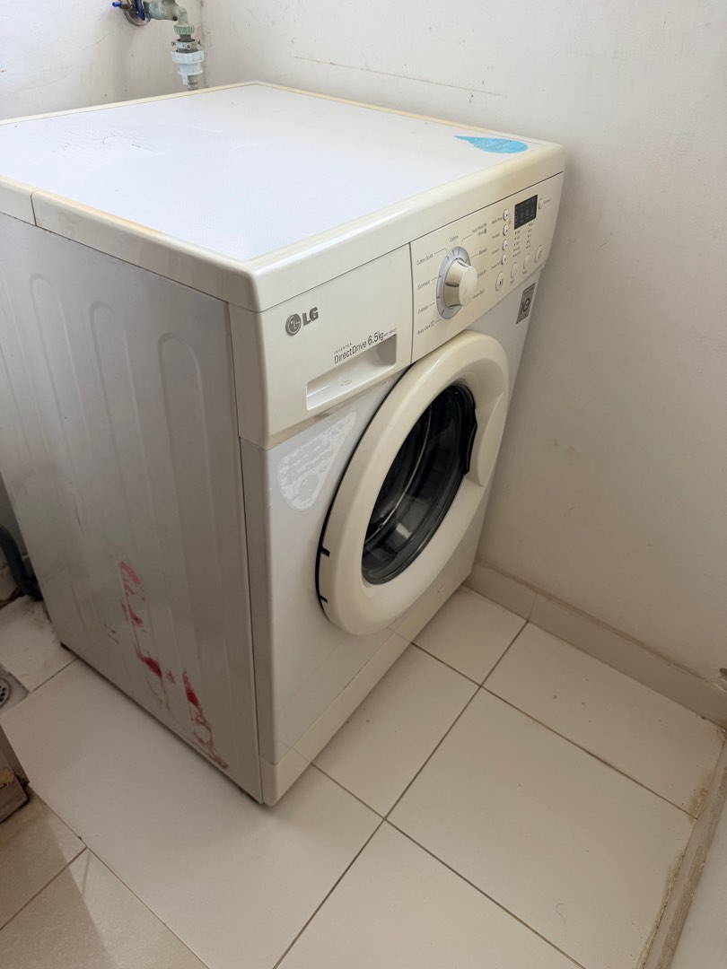 LG Direct Drive 6.5kg Washing Machine, TV & Home Appliances, Washing ...