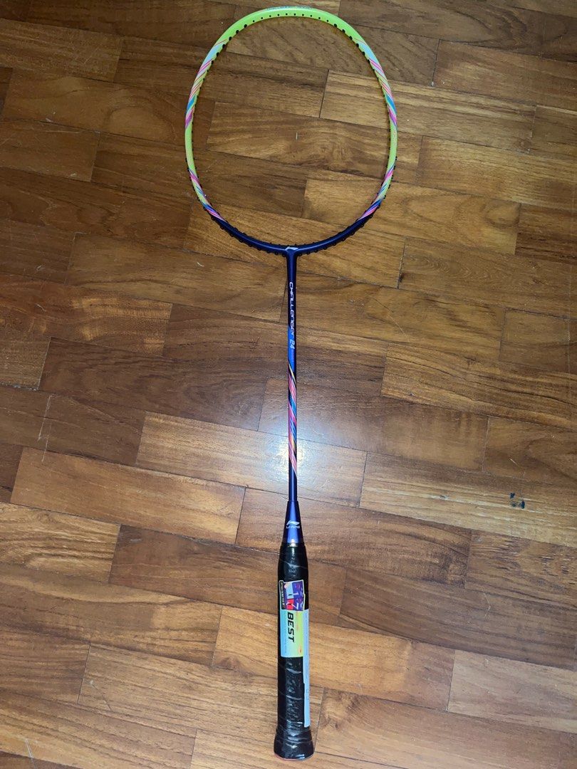 Li-Ning Challenger 24 Badminton Racket, Sports Equipment, Sports ...