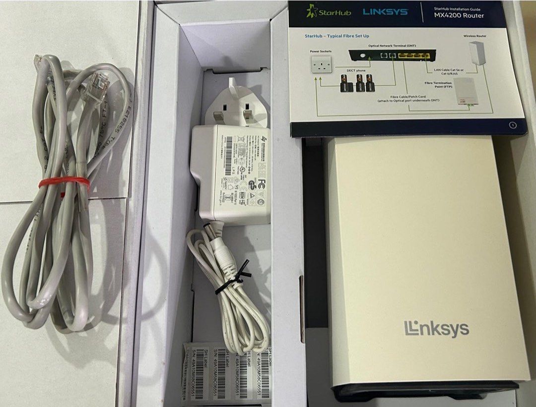 Linksys Velop WiFi 6 Whole Home Mesh Router MX4200, Computers & Tech ...