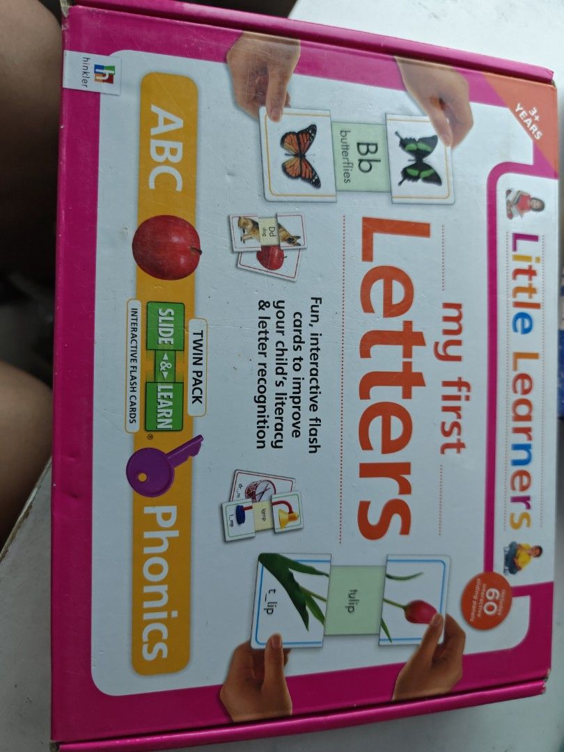 Little Learners My First Letters & 4 Step Sequencing, Hobbies & Toys ...