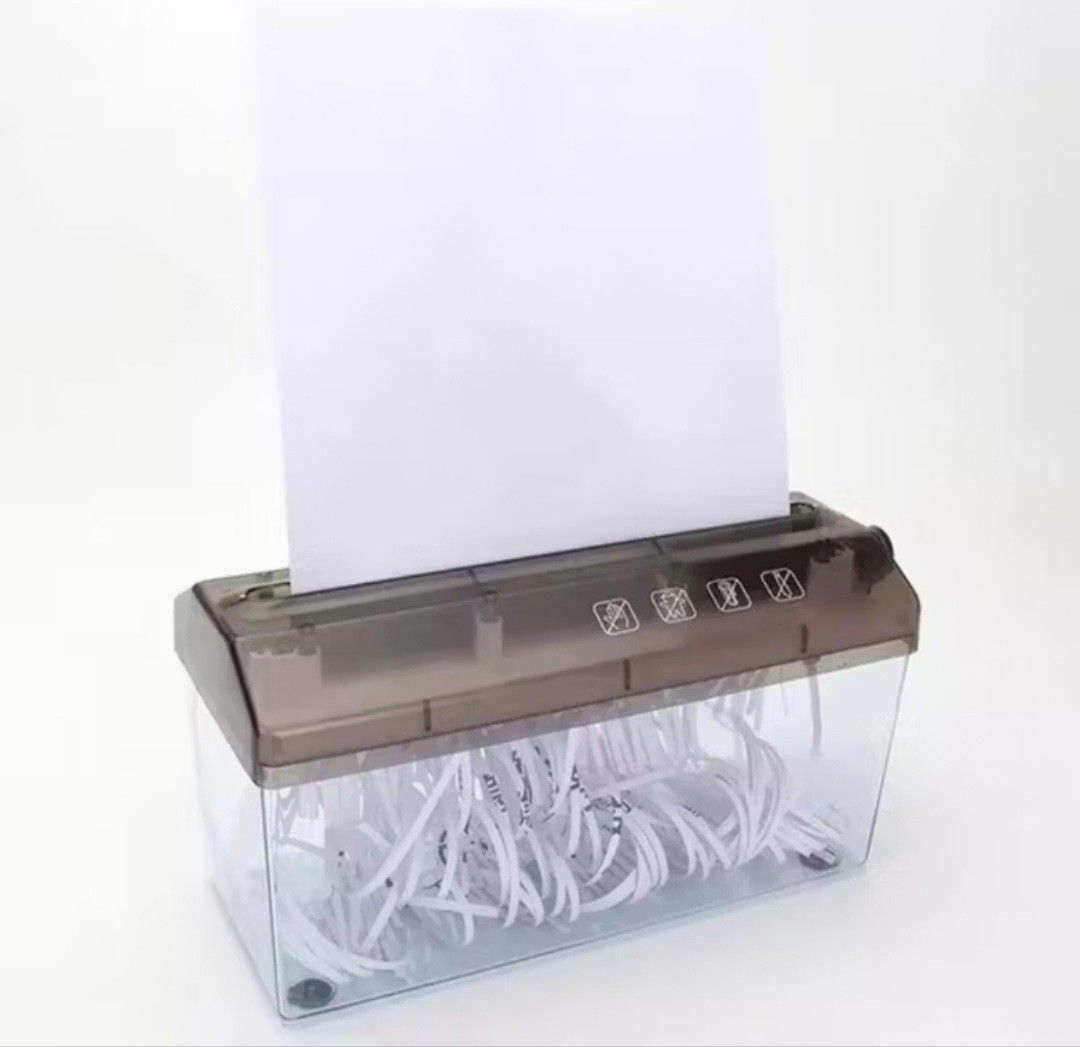 A4 Electric Paper Shredder Mini, Computers & Tech, Office & Business ...