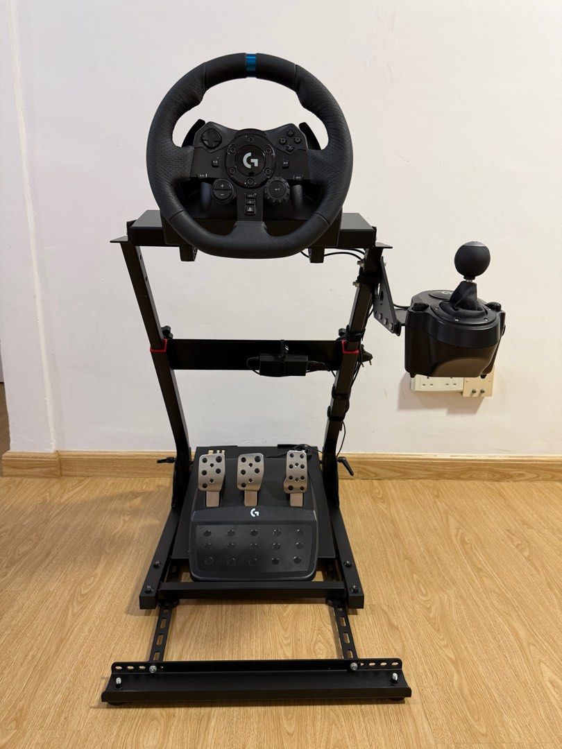 Logitech G293 Racing Wheel and Stand, Video Gaming, Gaming Accessories ...