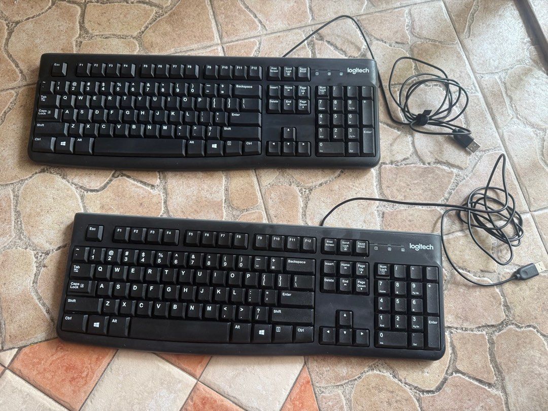 Logitech K120 Wired Keyboard - Black, Computers & Tech, Parts ...