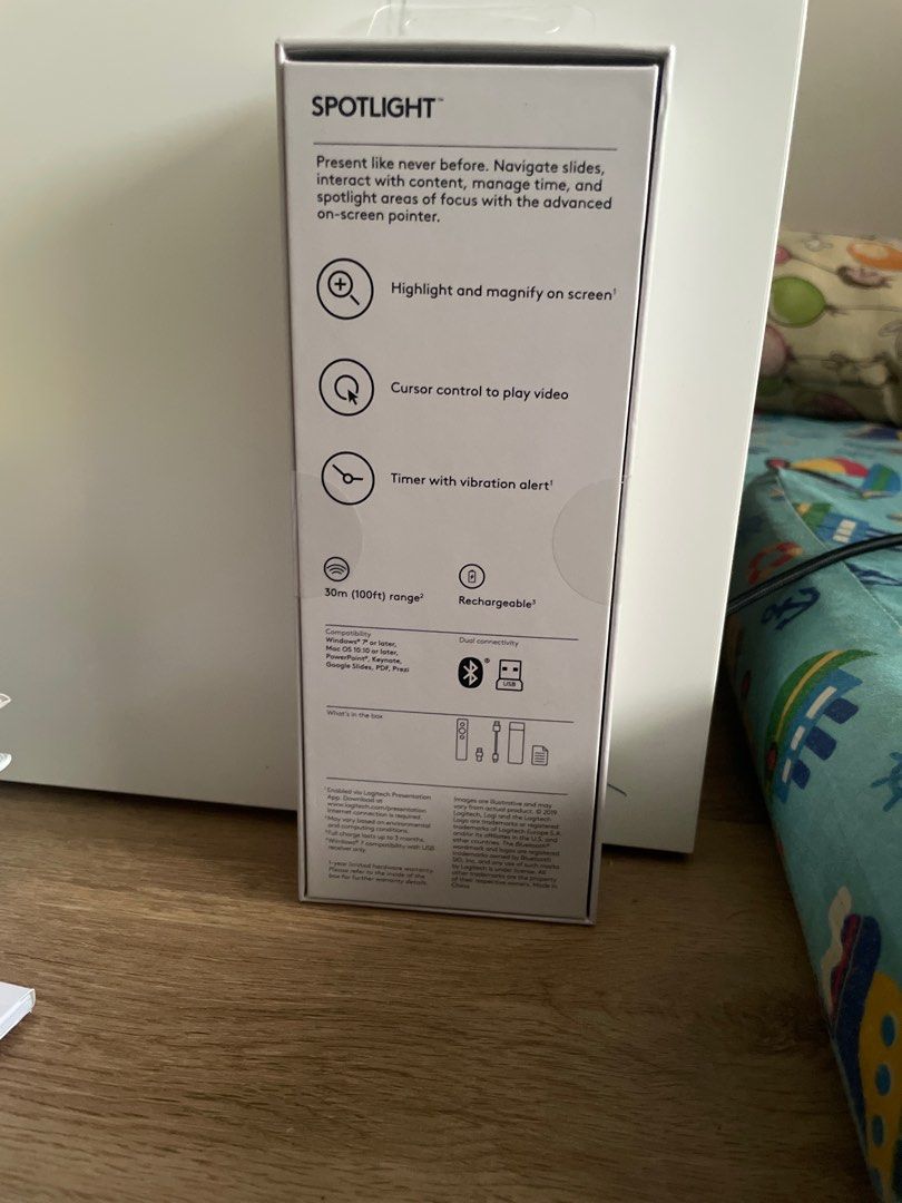 Logitech Spotlight Presentation Remote, Computers & Tech, Office ...