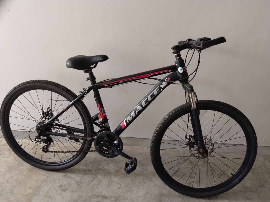 Maccex Mountain Bike - Black, Sports Equipment, Bicycles & Parts, Bicycles on Carousell