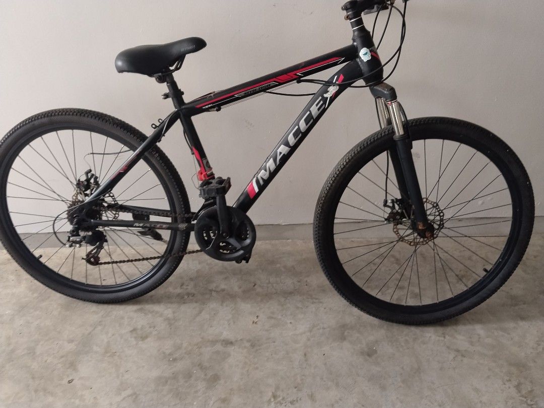 Maccex Mountain Bike - Black, Sports Equipment, Bicycles & Parts ...