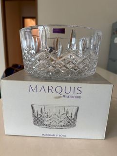 Marquis by Waterford Crystal Bowl, Furniture & Home Living, Home Decor ...