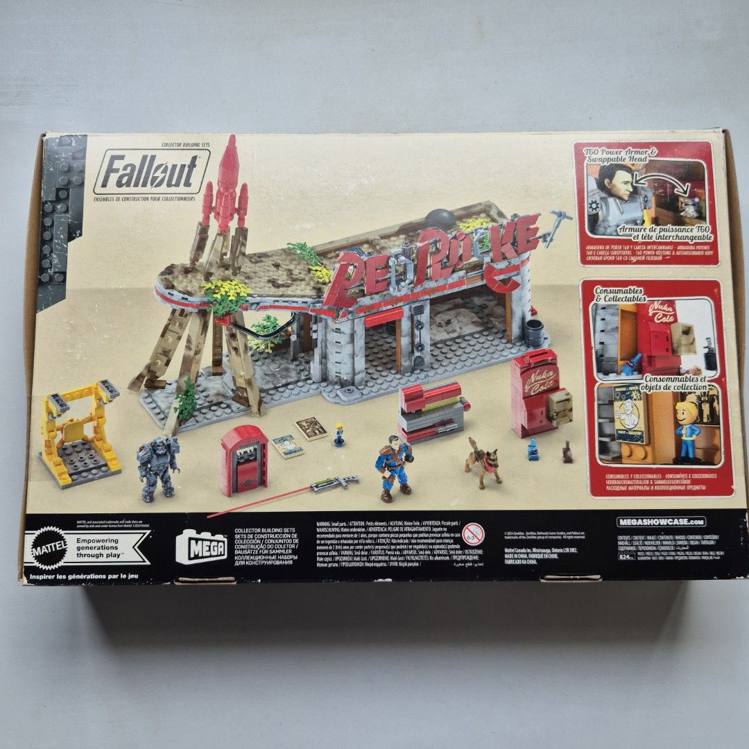 Mega Construx Fallout Red Rocket Truck Stop Building Set, Hobbies ...