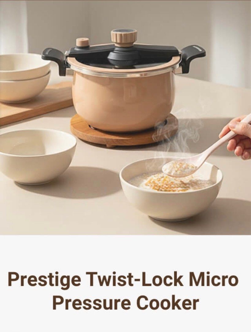 Melaleuca Prestige Twist-Lock Micro Pressure Cooker, TV & Home ...