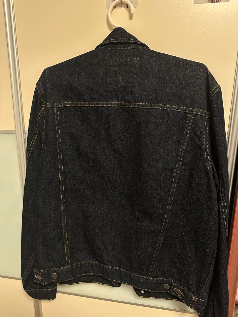 Men’s Dark Blue Denim/Jeans Jacket – 7DAYZ – Good Condition, Men's ...