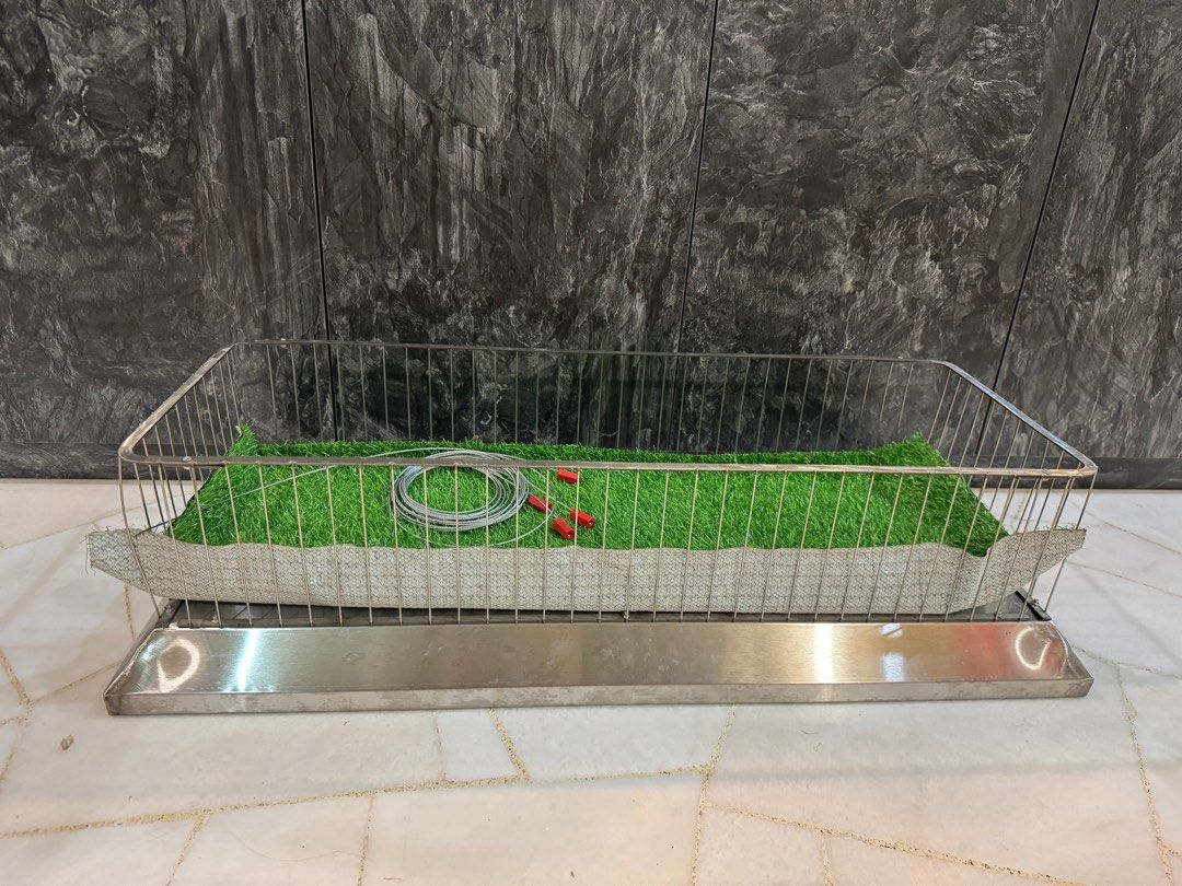 Metal Plant Rack for Aircon Ledge, Furniture & Home Living, Gardening ...