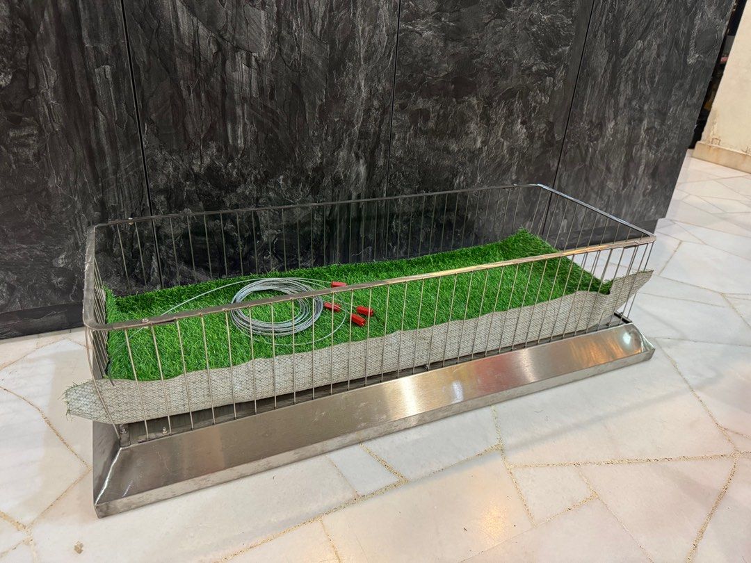 Metal Plant Rack for Aircon Ledge, Furniture & Home Living, Gardening ...