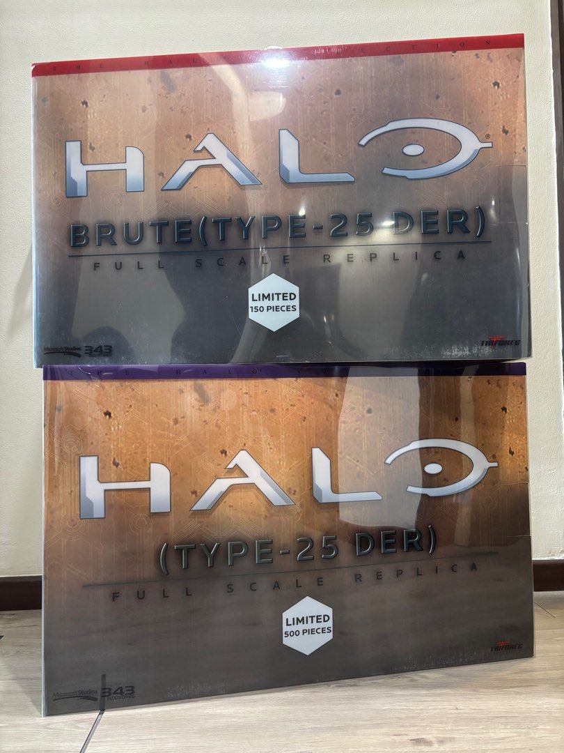 [MIB][RARE][SET] Project Triforce Halo Plasma Rifle Replicas, Hobbies ...