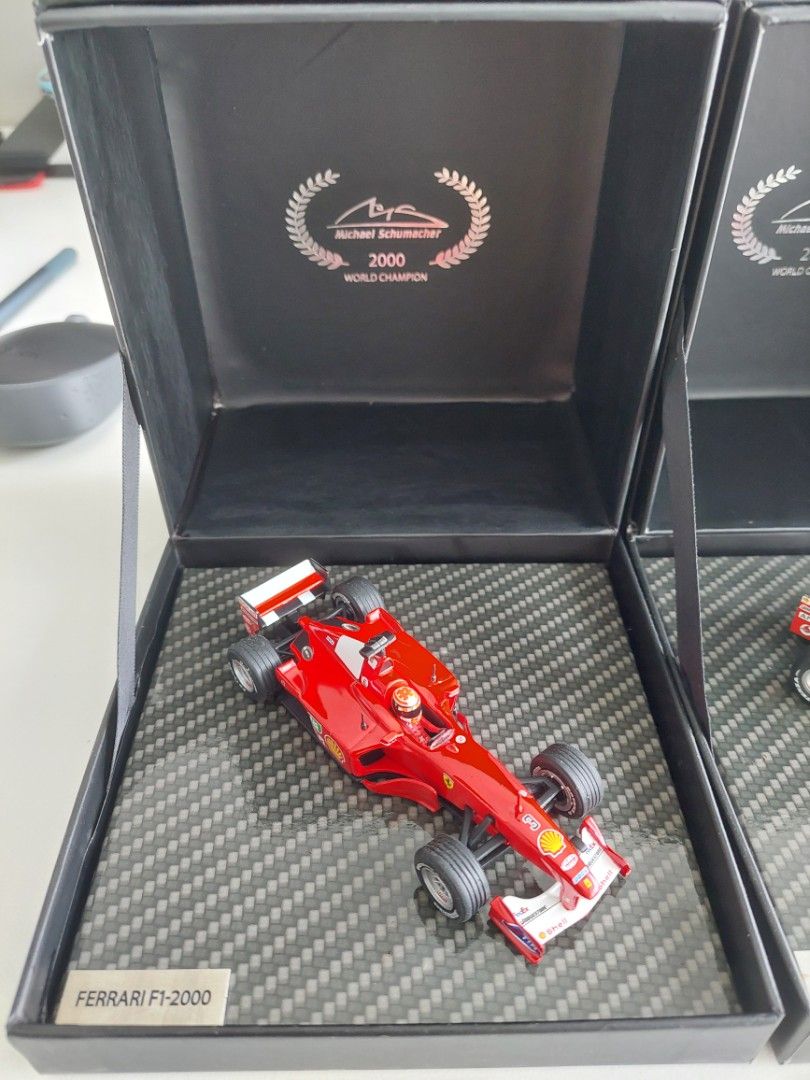 Michael Schumacher Ferrari F1 Collector's Edition 1:43 Model Cars ...