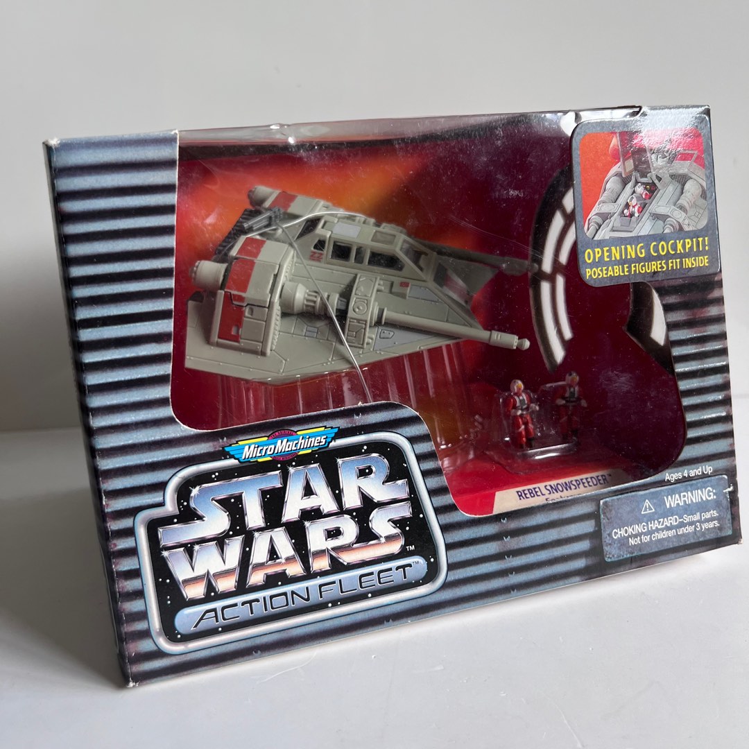 Micro Machines Star Wars Action Fleet Rebel Snowspeeder, Hobbies & Toys ...