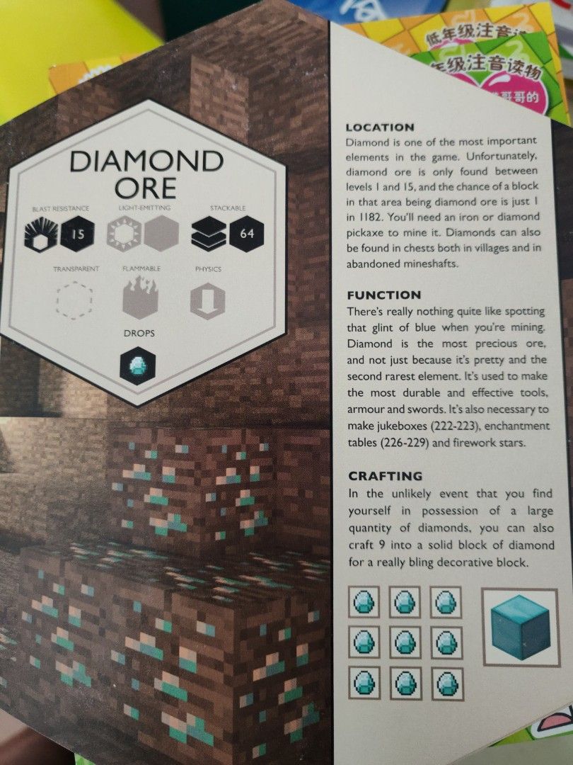 Minecraft Blockopedia Book, Video Gaming, Gaming Accessories, In-Game ...