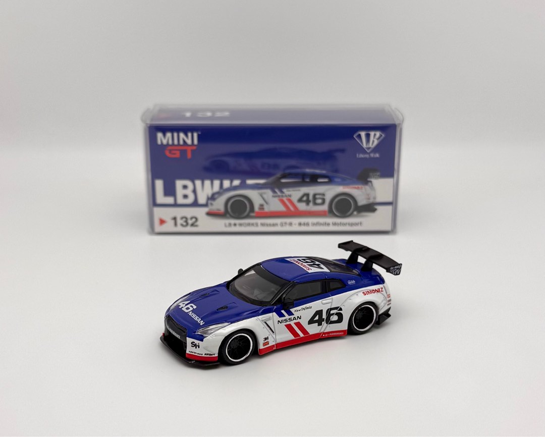 Mini GT LB Works Nissan GTR R35 Infinite Motorsport #132, Hobbies ...