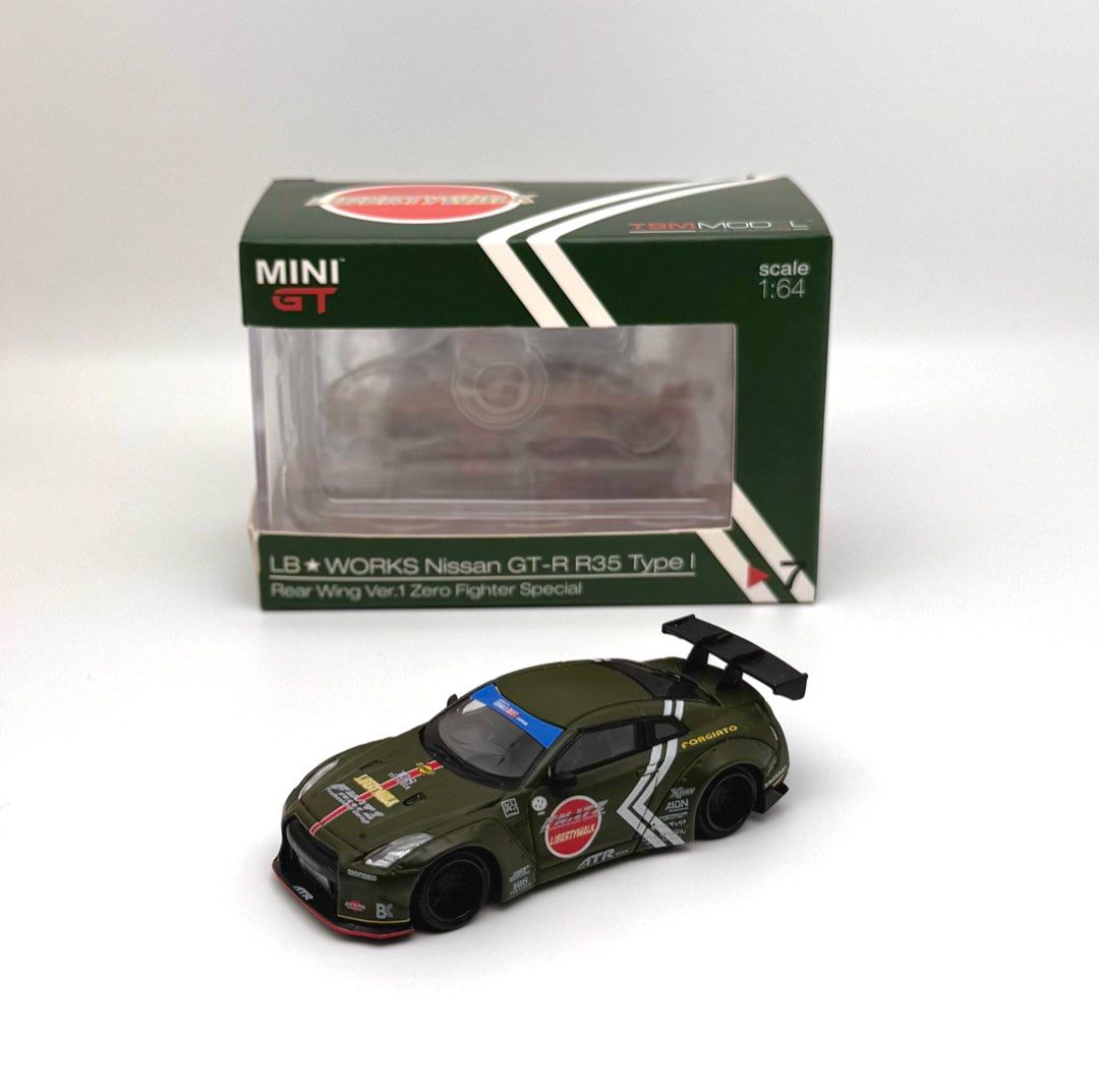 Mini GT LB Works Nissan GTR R35 Fighter Special #7, Hobbies & Toys ...