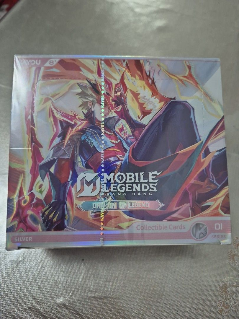 Mobile Legends: Bang Bang Collectible Cards - Silver, Hobbies & Toys ...
