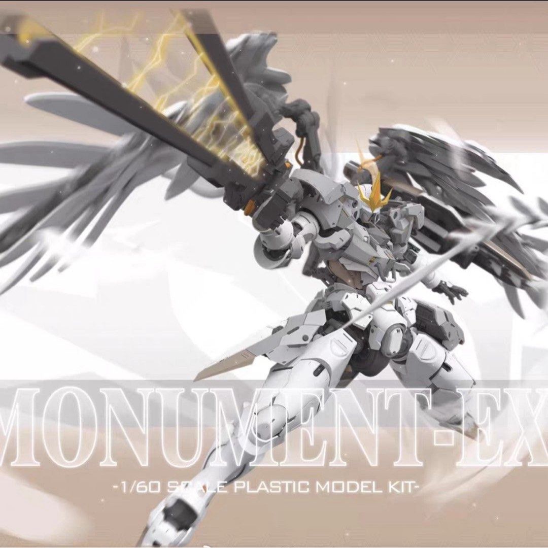 Monument-FX 1/60 Scale Plastic Model Kit Gundam Gunpla 1/100 PG MG ...