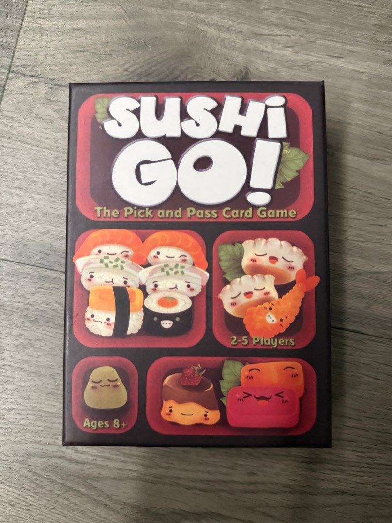 [MOVING OUT SALE] Sushi Go! The Pick and Pass Card Game, Hobbies & Toys ...