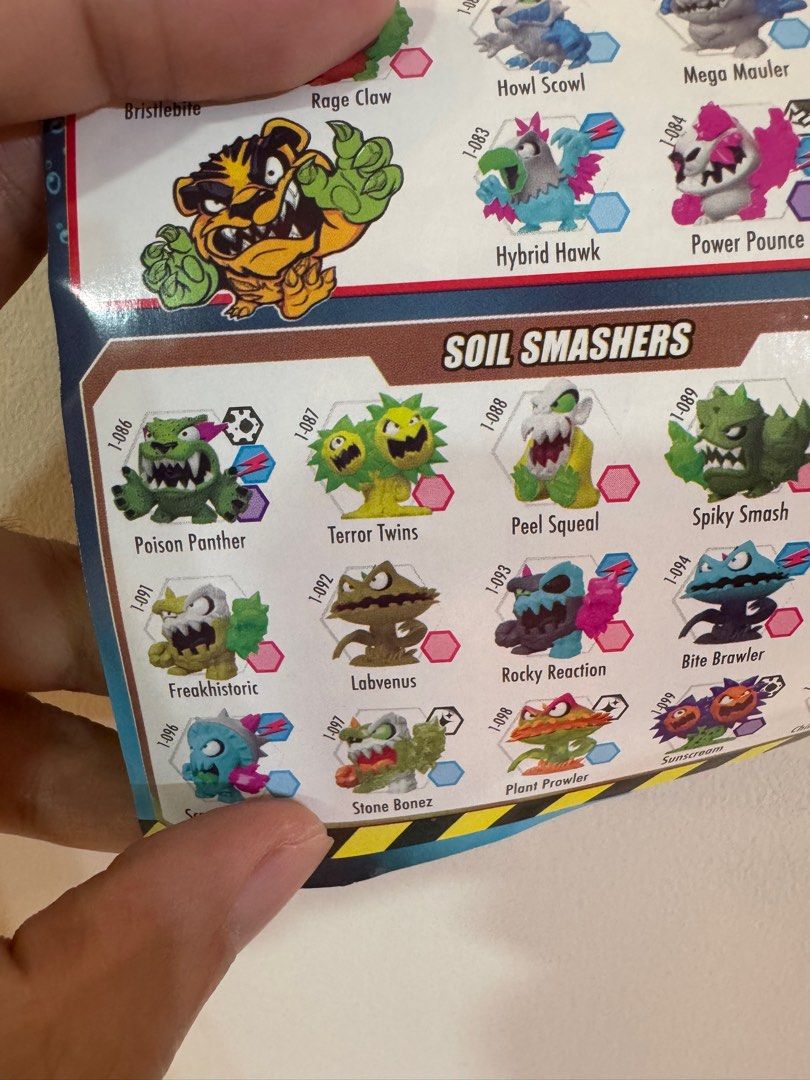 Mr Beast Lab Swarms, Soil Smashers, Terror Twins Figure, Hobbies & Toys ...