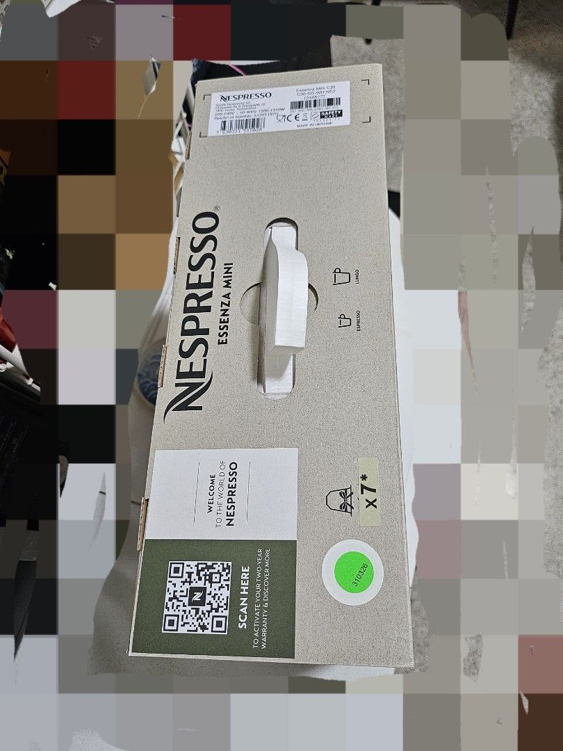 Nespresso Essenza Mini Coffee Machine - Brand New, TV & Home Appliances ...