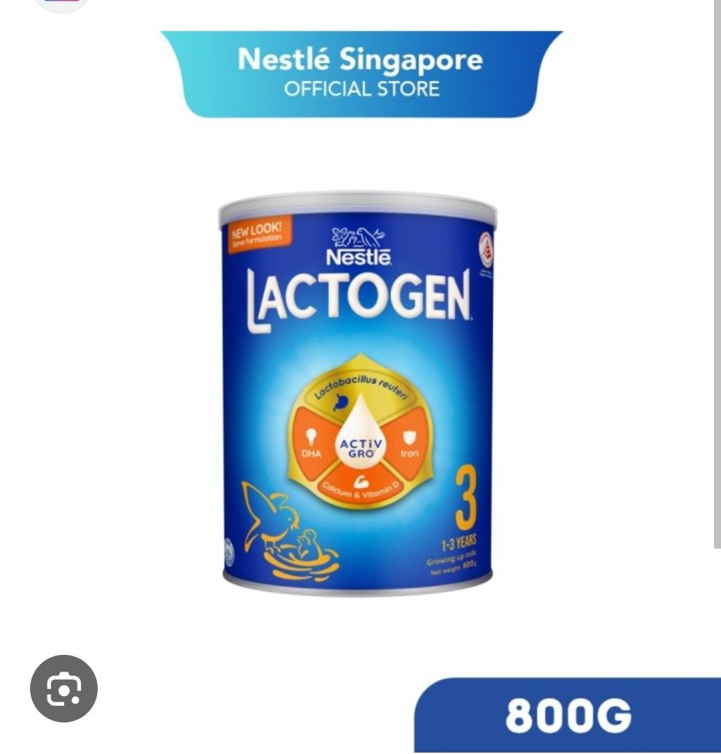 Nestle Lactogen 3 Milk Formula (800g), Babies & Kids, Nursing & Feeding ...