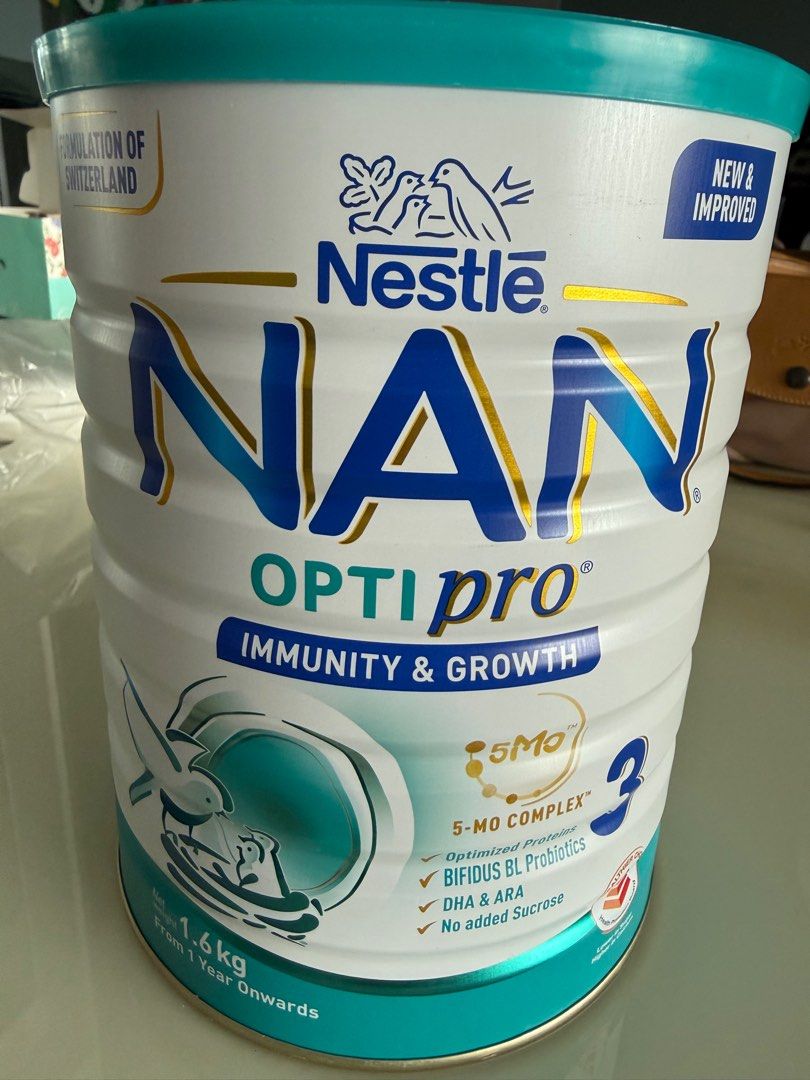 Nestle NAN OPTIPRO Toddler Growing Up Milk - Stage 3 - 1.6kg, Babies ...