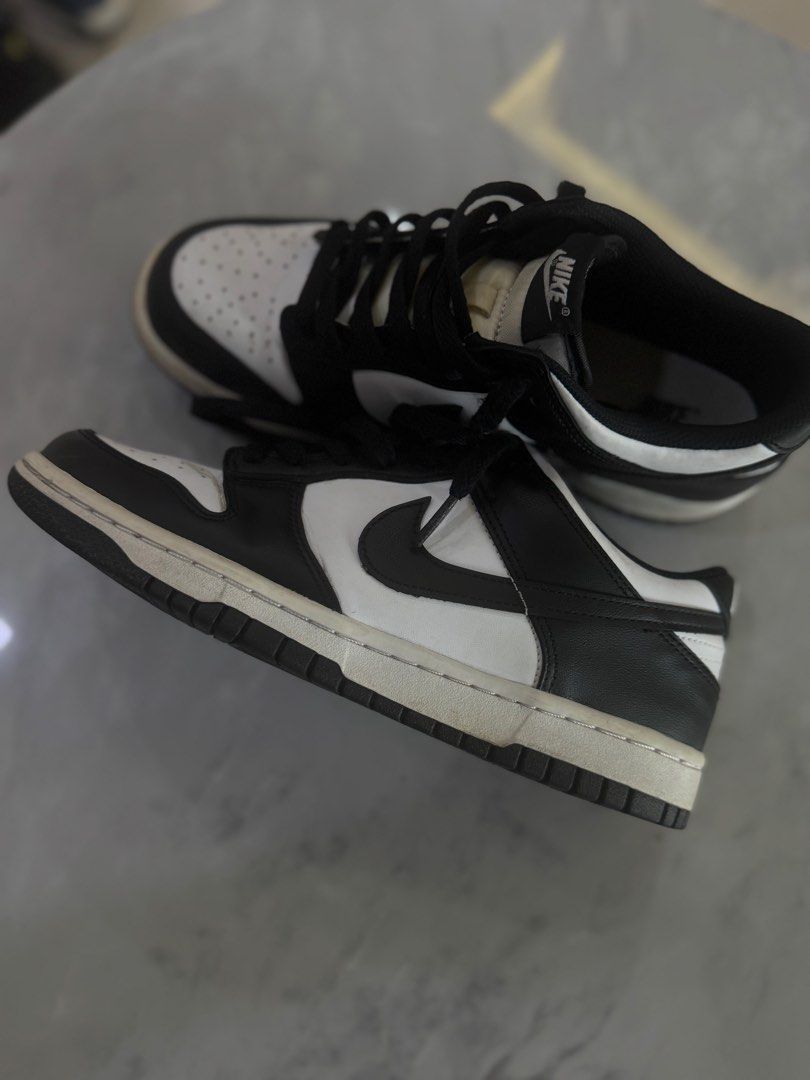 Nike panda Dunks low black and white, Luxury, Sneakers & Footwear on ...
