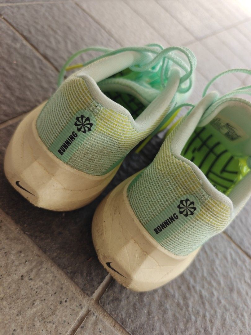 Nike Zoom Fly 4 Running Shoes - Mint Green, Women's Fashion, Footwear ...