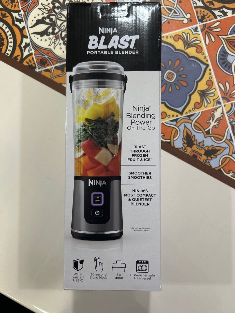 Ninja Blast Portable Blender, TV & Home Appliances, Kitchen Appliances ...