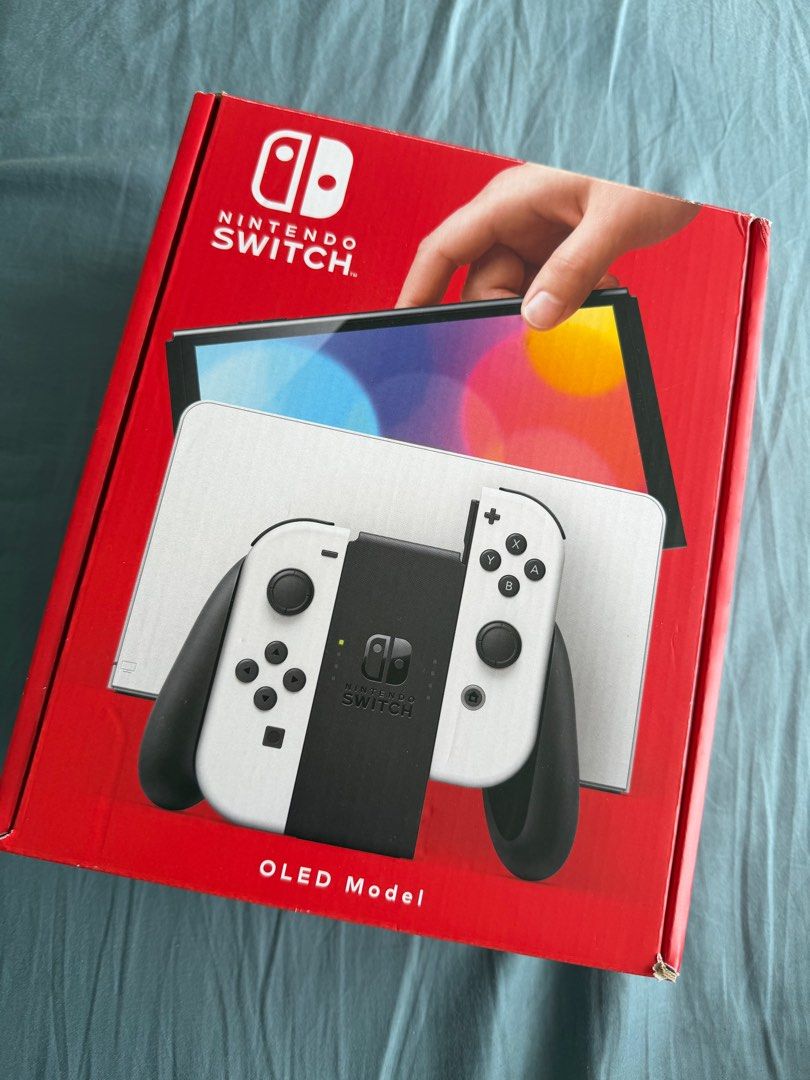 Nintendo Switch OLED Model - White, Video Gaming, Video Game Consoles ...