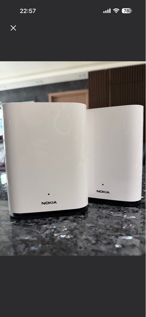 Nokia wifi Beacon 1 Router (White), Computers & Tech, Parts ...