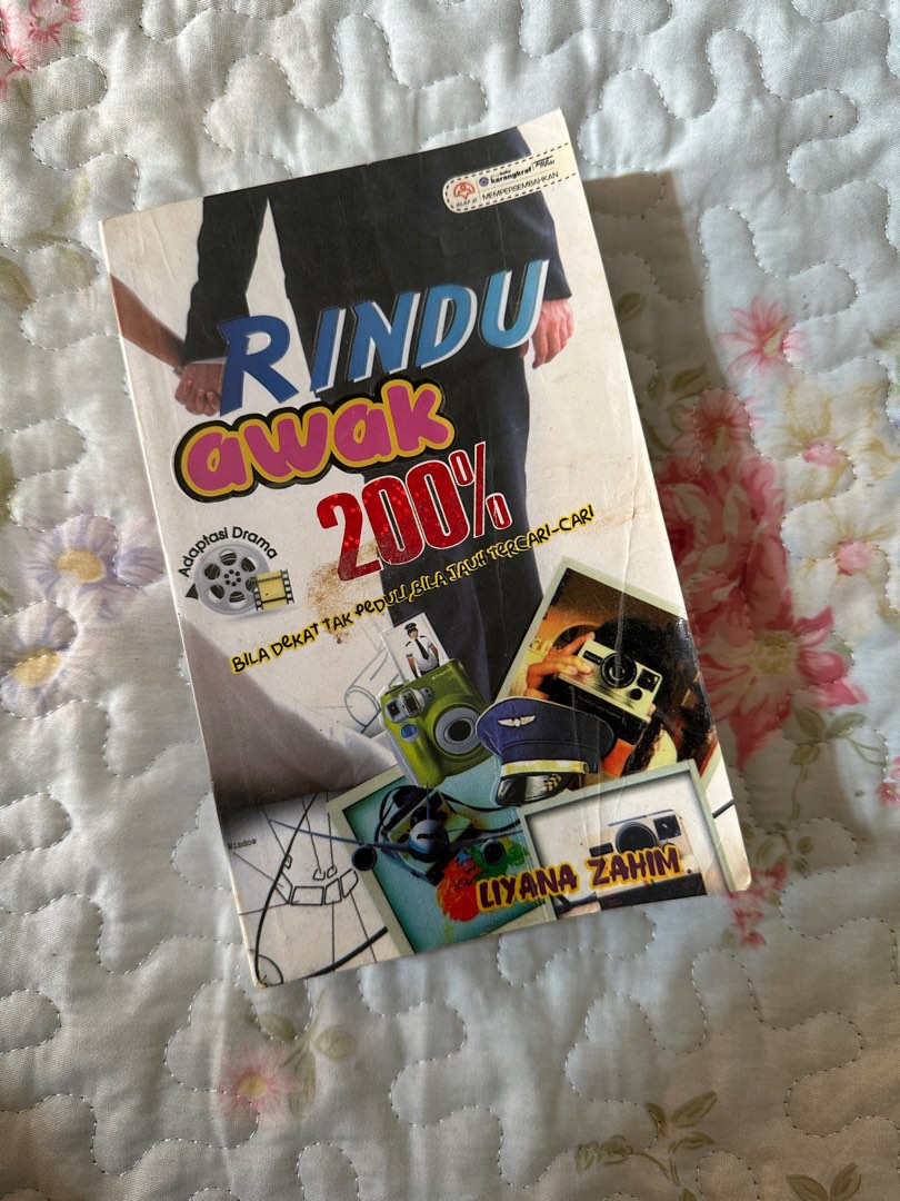 Novel Rindu Awak 200% by Liyana Zahim, Hobbies & Toys, Books ...