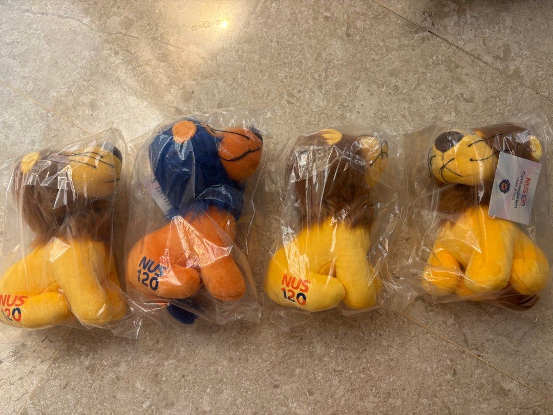 NUS120 Lion Soft Toy, Hobbies & Toys, Toys & Games on Carousell