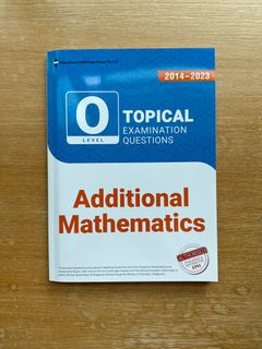 O Level A Math TYS 2015-2024 & think! A Math Textbook A (Express/G3 ...