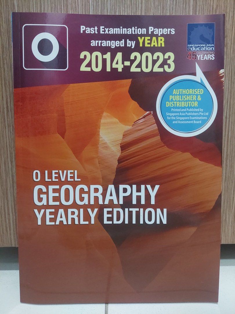 O Level Geography Yearly Edition 2014-2023, Hobbies & Toys, Books ...