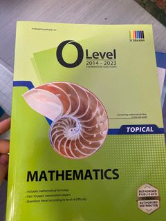 O Level Topical Examination Questions Mathematics, Hobbies & Toys ...