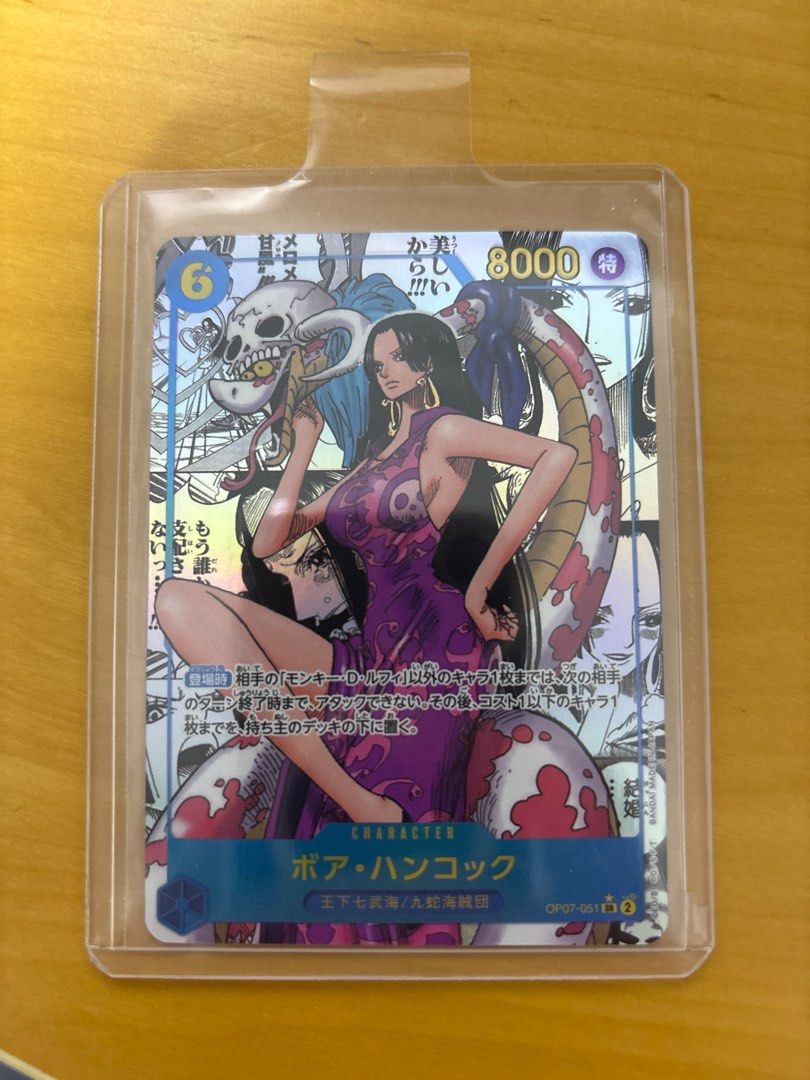 One Piece Card Game - Boa Hancock Manga, Hobbies & Toys, Toys & Games ...