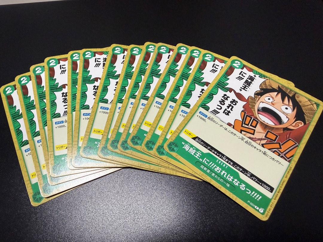 One Piece Card Game - Event Card promo P-024, Hobbies & Toys, Toys ...